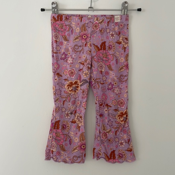 Ghanda | Bottoms | Ghanda Australian Label Toddler Flared Leggings Pink ...